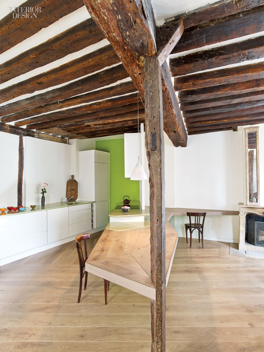 Inside A French Apartment Building